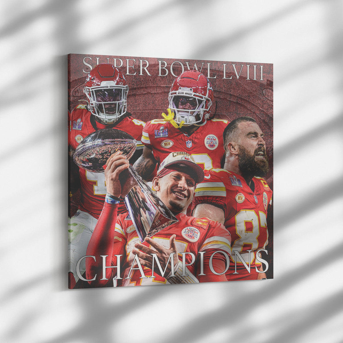 Kansas City Chiefs: LVIII Champions – Canvas Edits