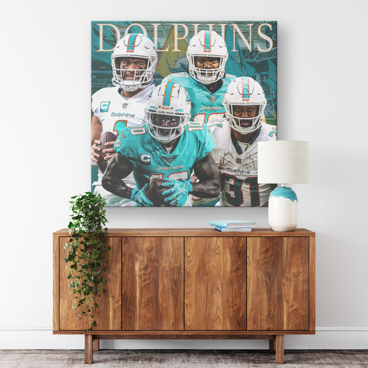 The Miami Dolphins: Fins Up – Canvas Edits