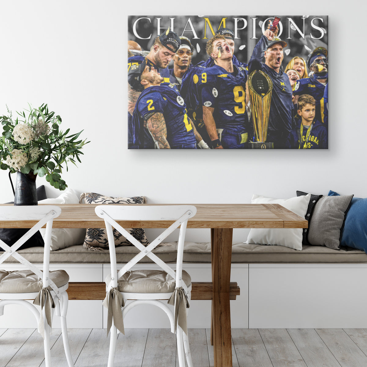 The Michigan Wolverines: National Champions – Canvas Edits