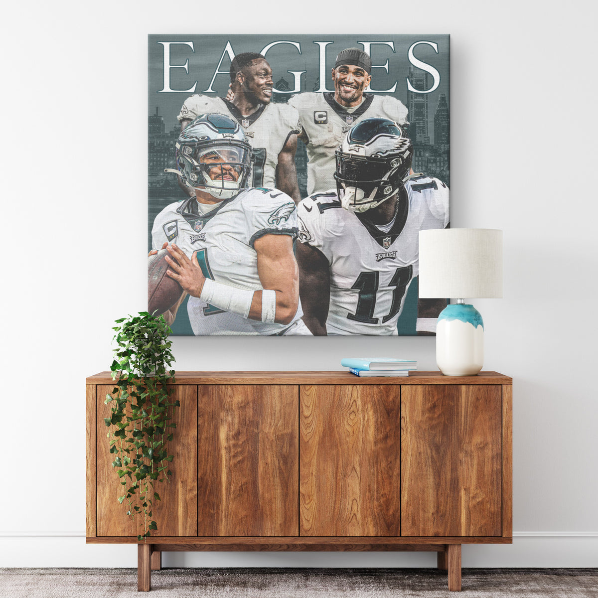 The Philadelphia Eagles: Dynamic Duo – Canvas Edits