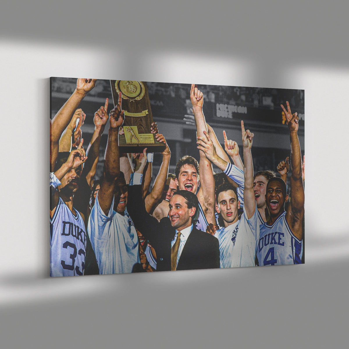 The Duke Blue Devils: 1992 National Champs – Canvas Edits